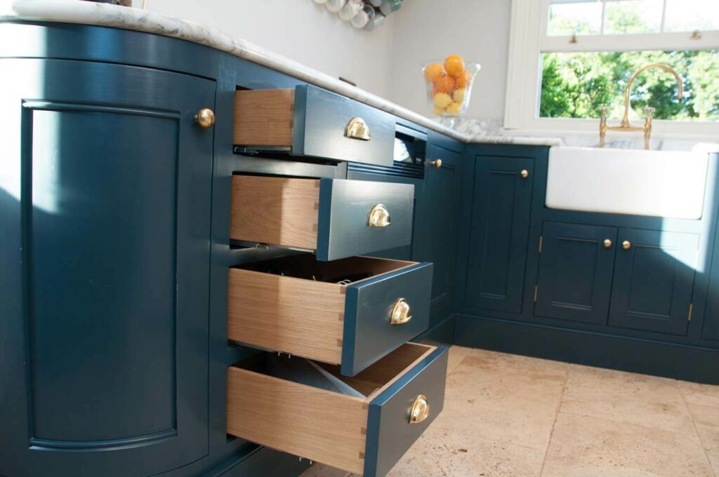 Handmade Shaker Kitchen, Beaded & Rails | Norfolk Workshop