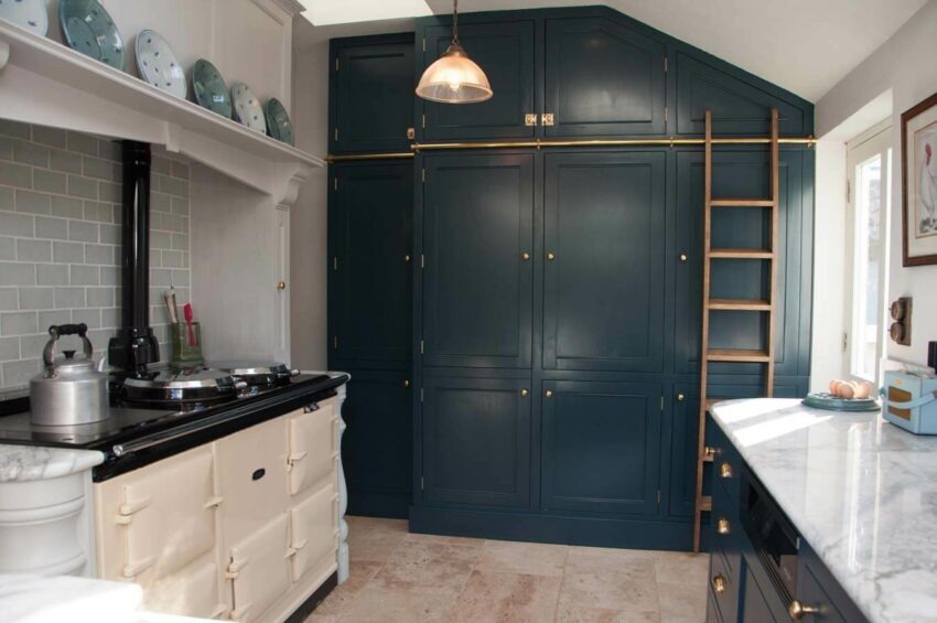 Handmade Shaker Kitchen, Beaded & Rails | Norfolk Workshop